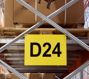 Wij maken uw magazijnlabels & locatieborden op maat | ONE2ID