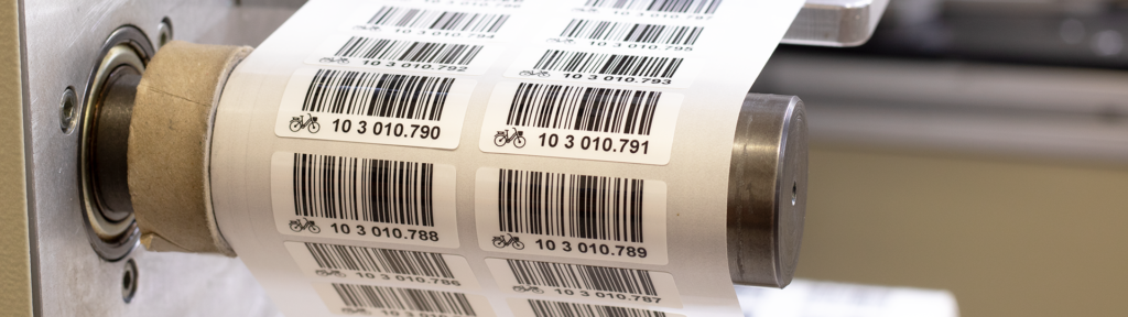 Customised barcode labels for logistics & industry | ONE2ID