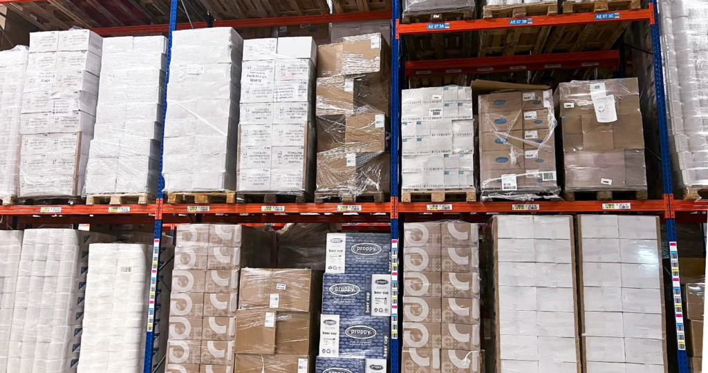 Warehouse labels in use | ONE2ID