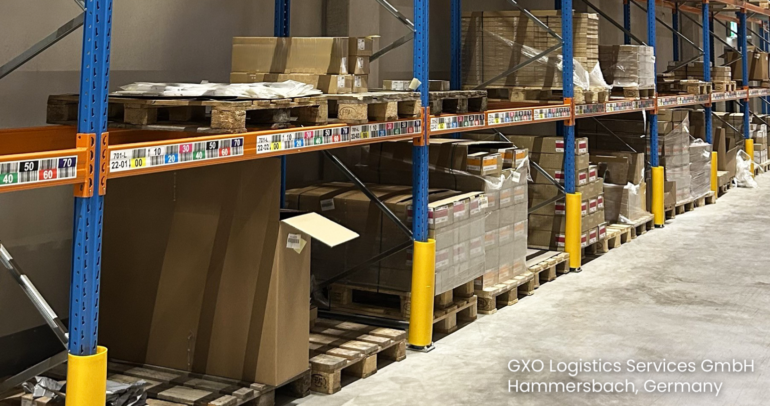 Warehouse rack labels custom made | ONE2ID