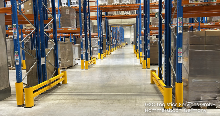 Warehouse rack labels custom made | ONE2ID