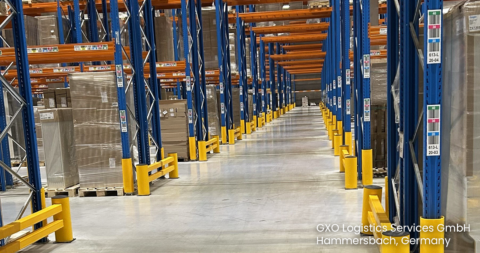 Warehouse rack labels custom made | ONE2ID