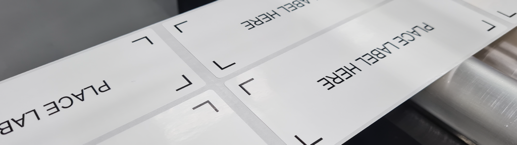 Place label here labels for plastic crates and bins | ONE2ID