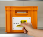 Crate labels for warehouse crates and bins | ONE2ID