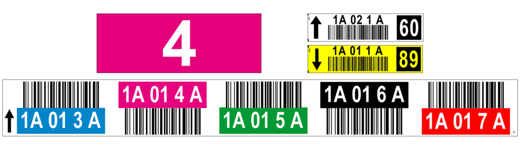 Why use colour-coded warehouse labels? | ONE2ID
