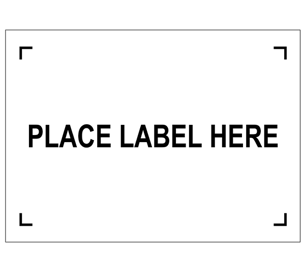 Place label here labels for plastic crates and bins | ONE2ID