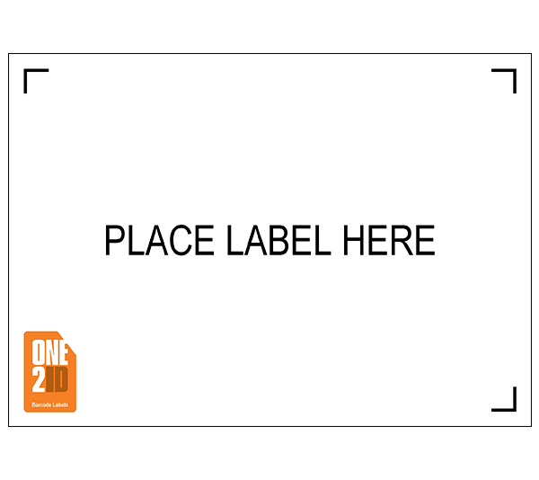 Place label here labels for plastic crates and bins | ONE2ID